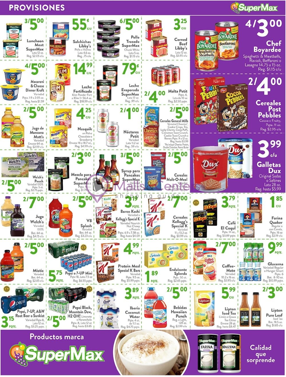 SuperMax Weekly Ad - sales & flyers specials - MallsCenters