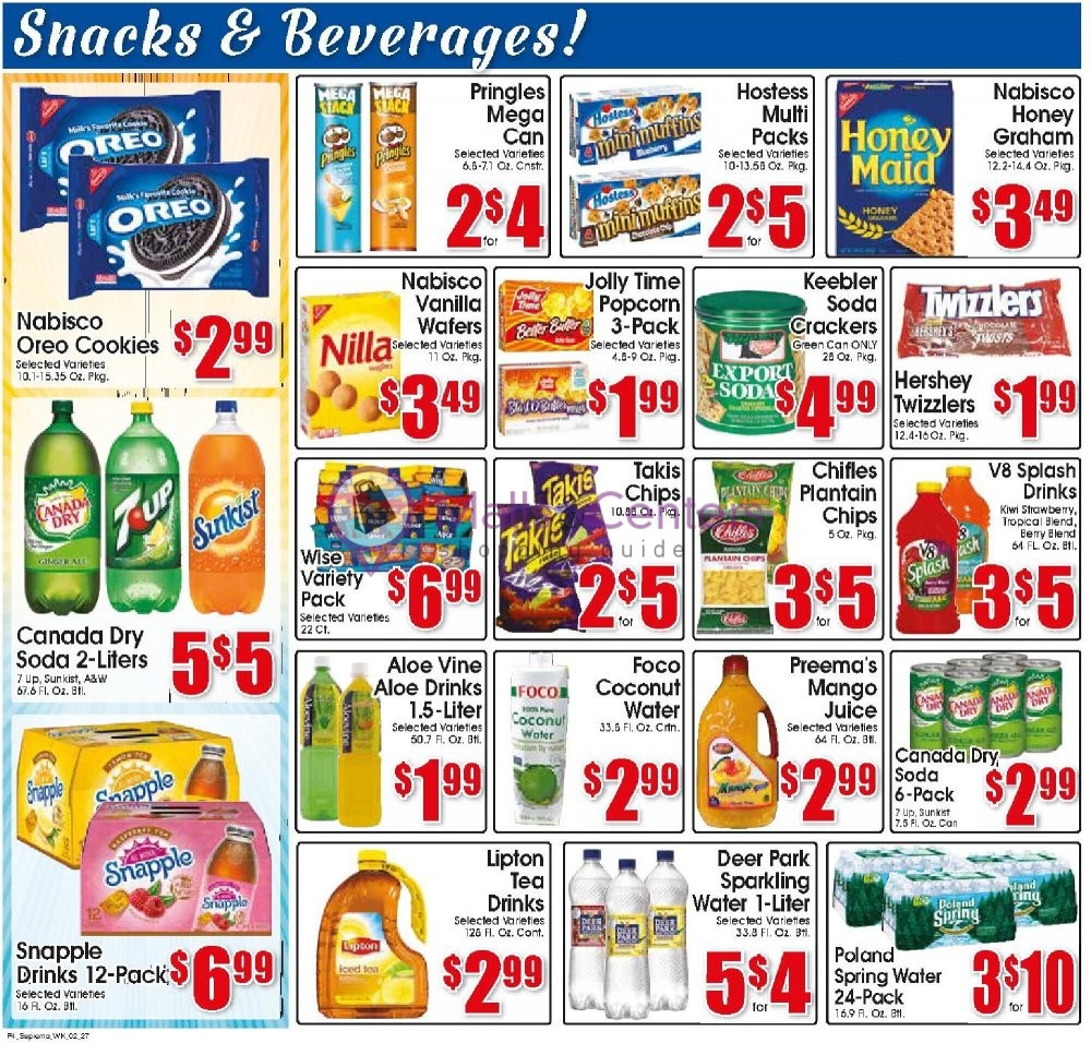 Supremo Food Market Weekly Ad - sales & flyers specials - MallsCenters