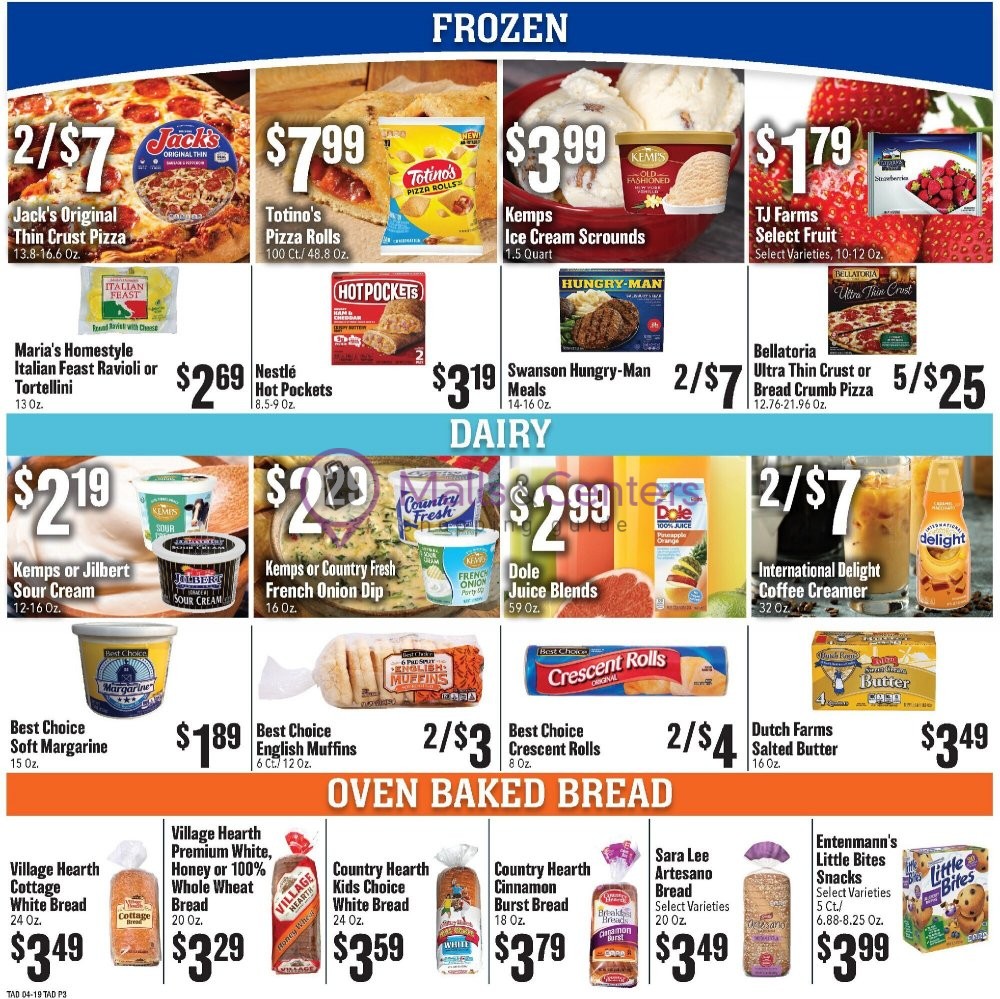 Tadych’s Weekly Ad - sales & flyers specials - MallsCenters