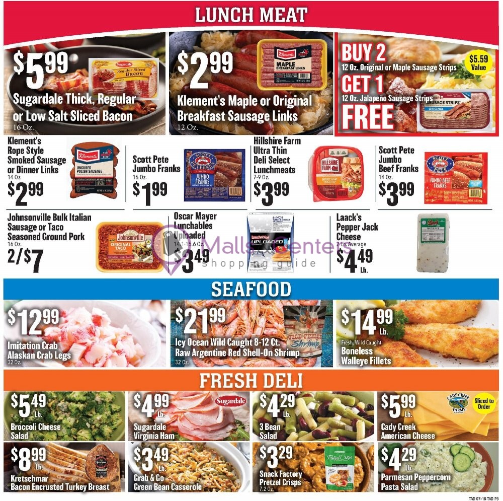 Tadych’s Weekly Ad - sales & flyers specials - MallsCenters