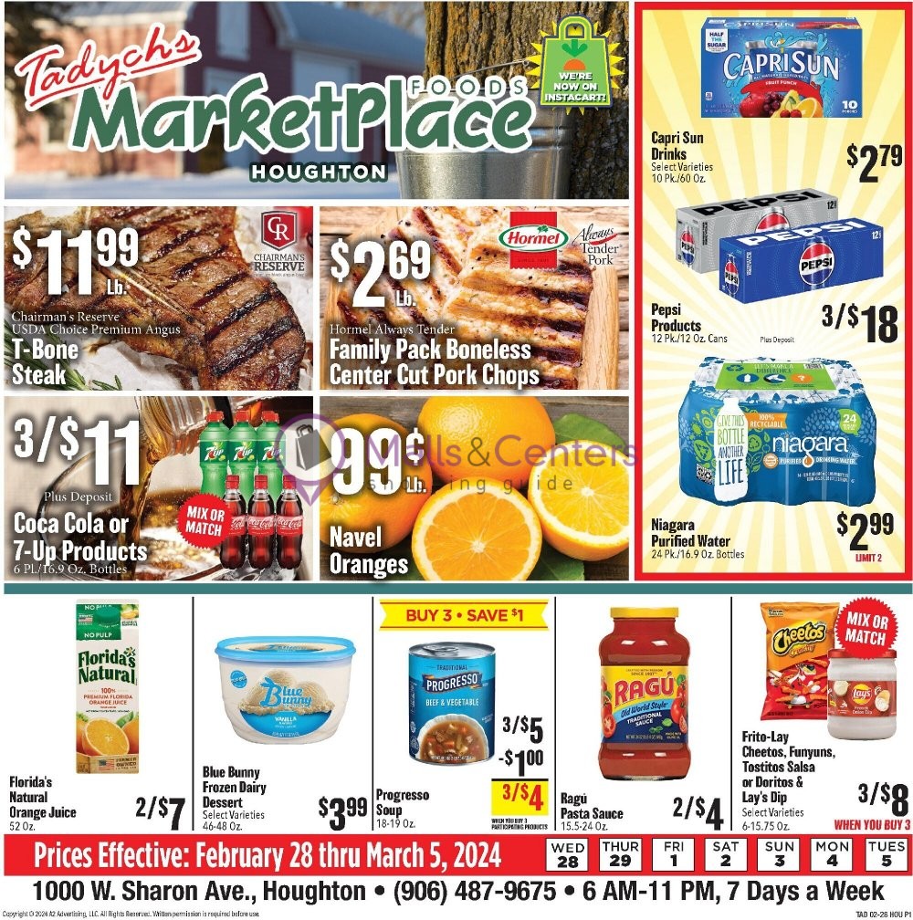 Tadych’s Weekly Ad, from Wed, 2/28/2024 - sales & flyers specials ...