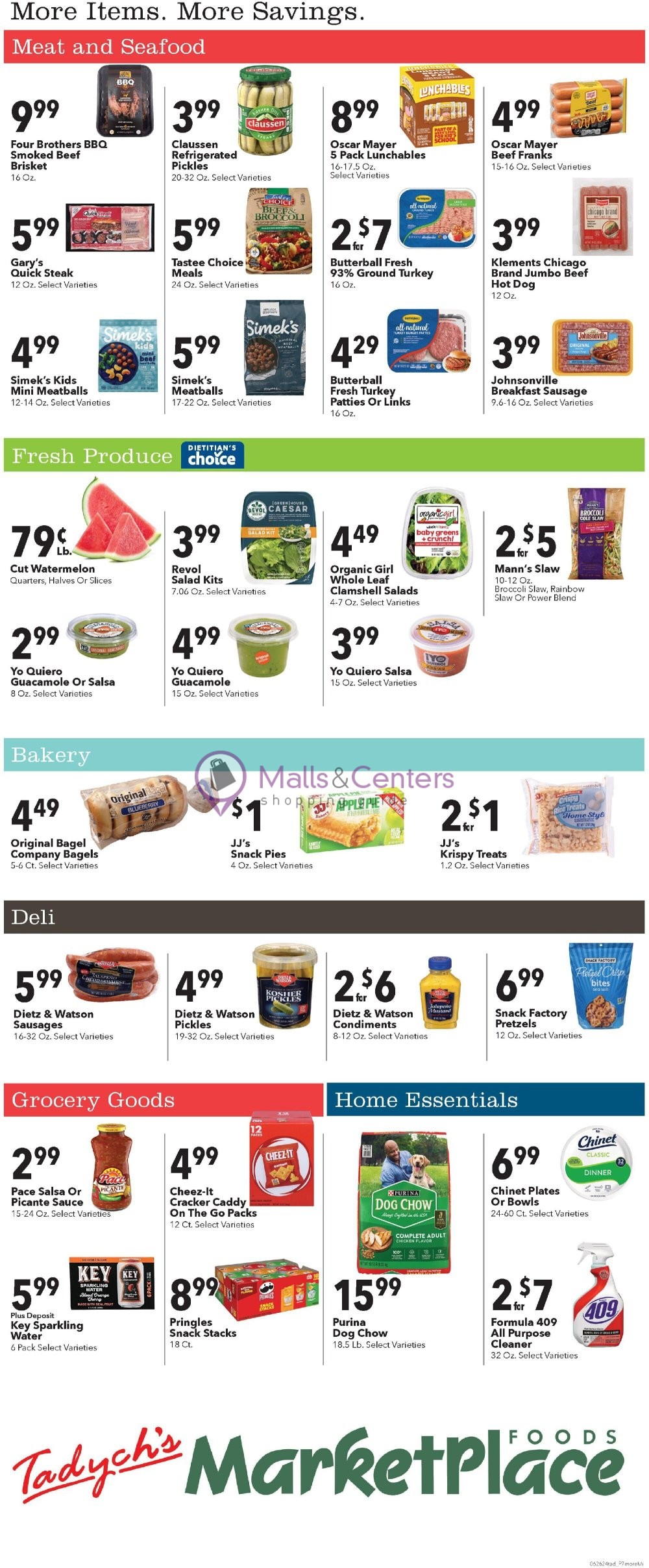 Tadych’s Weekly ad valid from 06/26/2024 to 07/02/2024 - MallsCenters