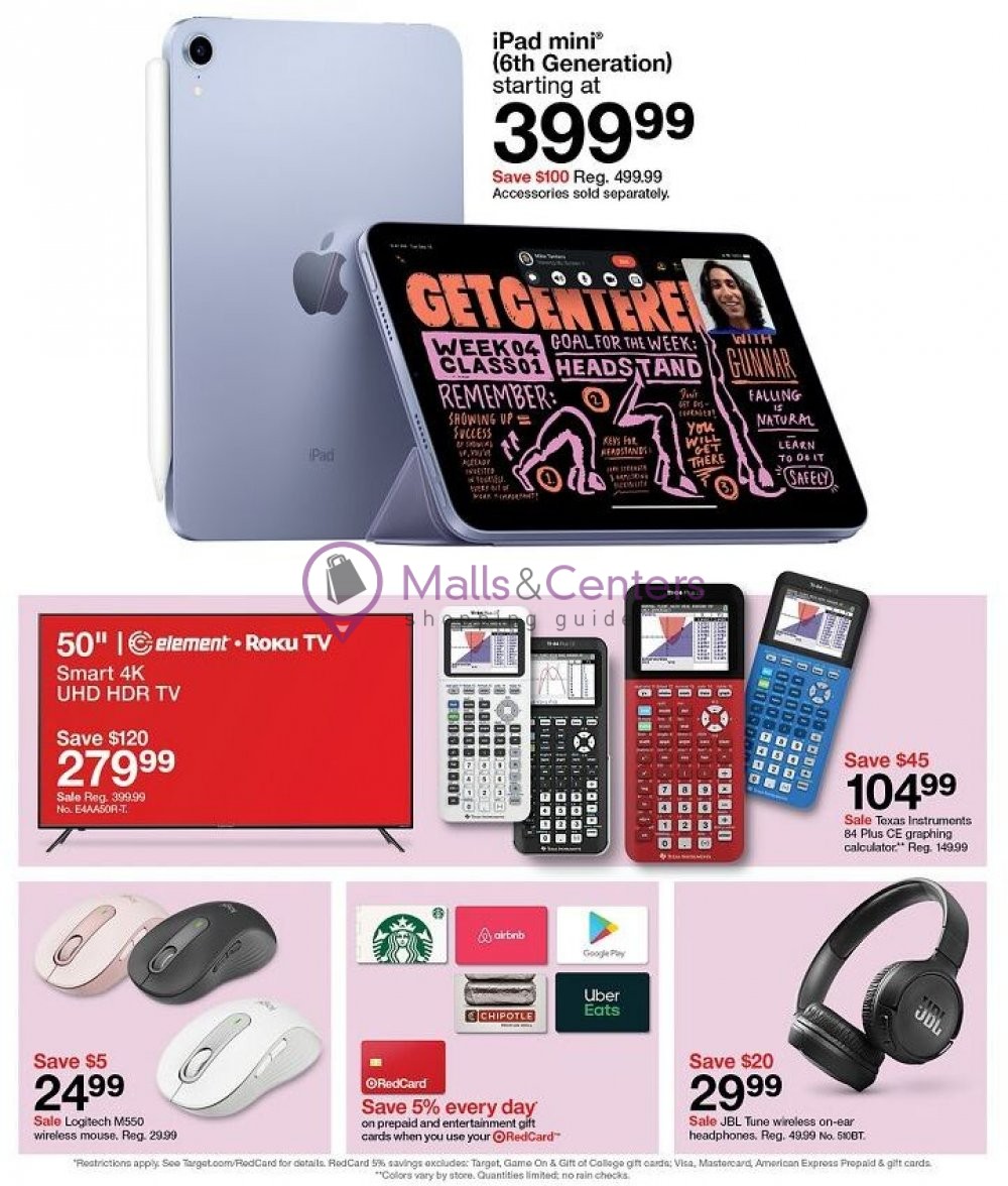 Target Weekly Ad - sales & flyers specials - MallsCenters