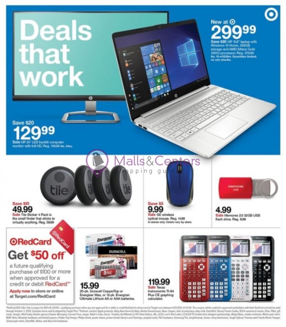 Target Weekly Ad - sales & flyers specials - MallsCenters