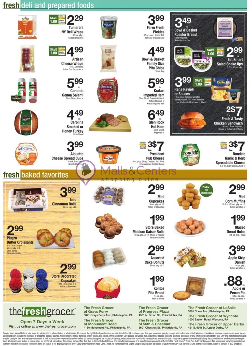 The Fresh Grocer Weekly Ad - sales & flyers specials - MallsCenters