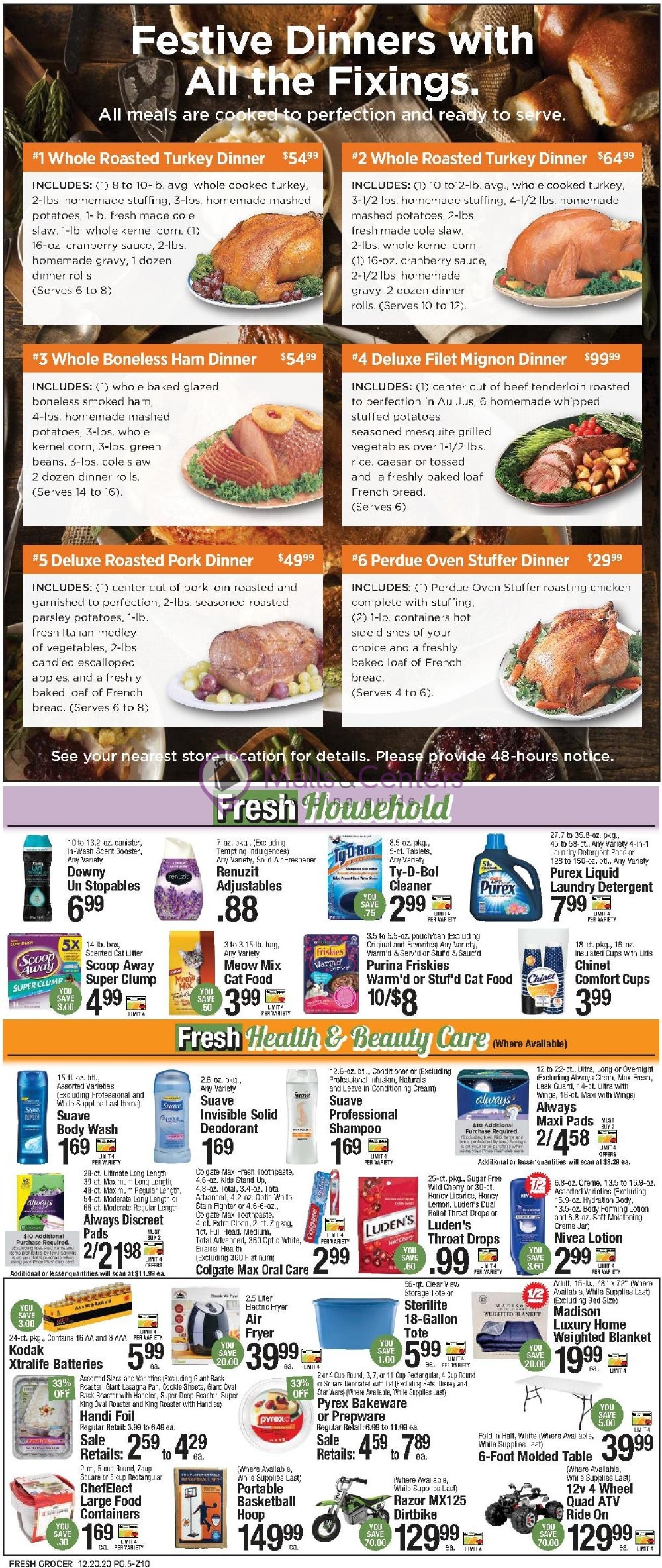 The Fresh Grocer Weekly Ad - sales & flyers specials - MallsCenters