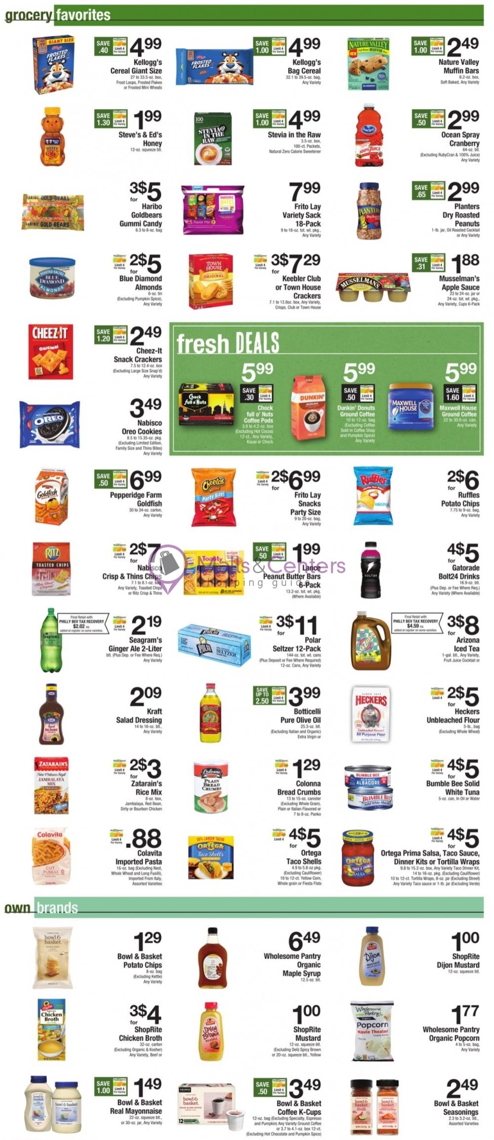 The Fresh Grocer Weekly Ad - sales & flyers specials - MallsCenters
