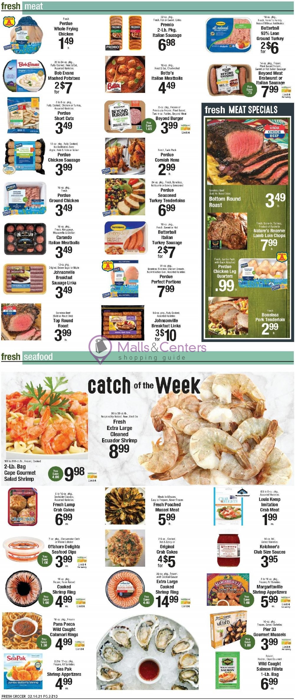 The Fresh Grocer Weekly Ad - sales & flyers specials - MallsCenters