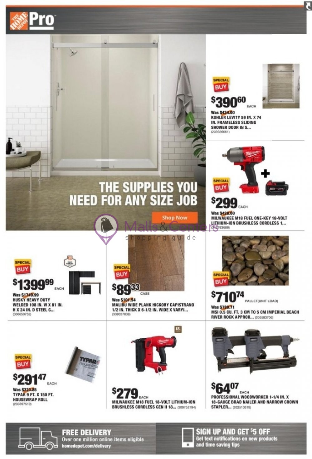 The Home Depot Weekly Ad - sales & flyers specials - MallsCenters