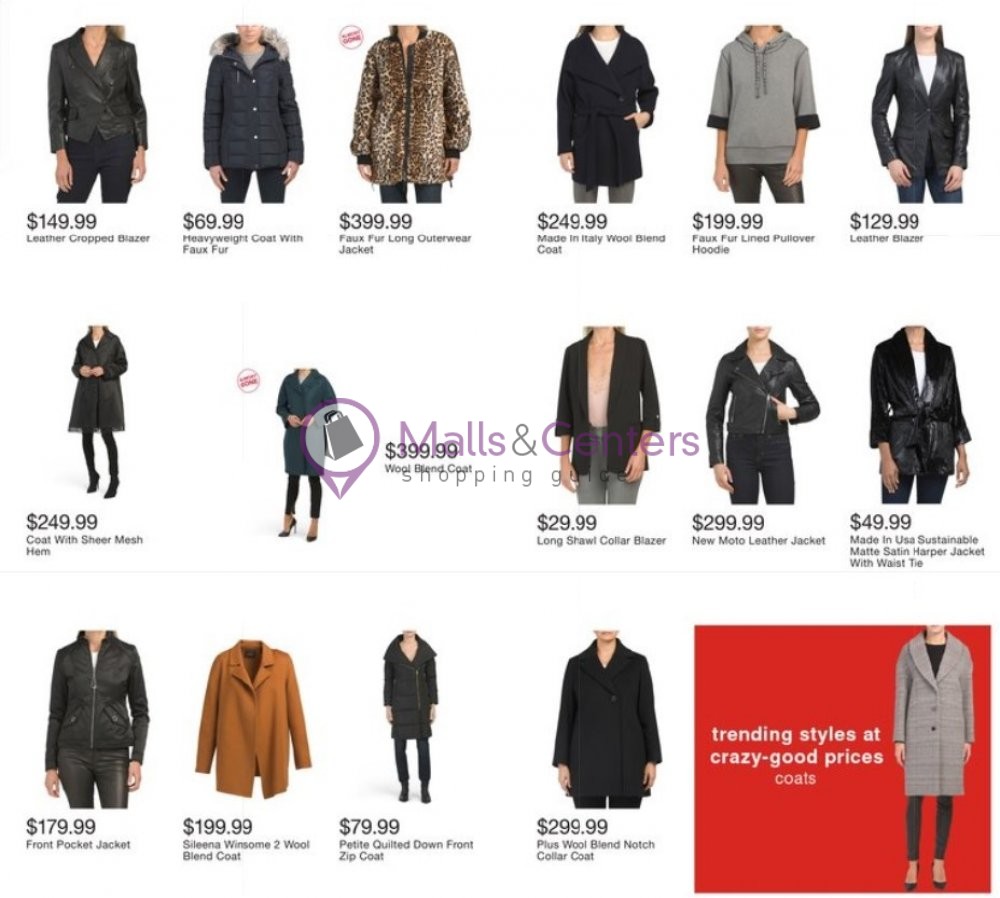 T.J.Maxx Weekly Ad - sales & flyers specials - MallsCenters