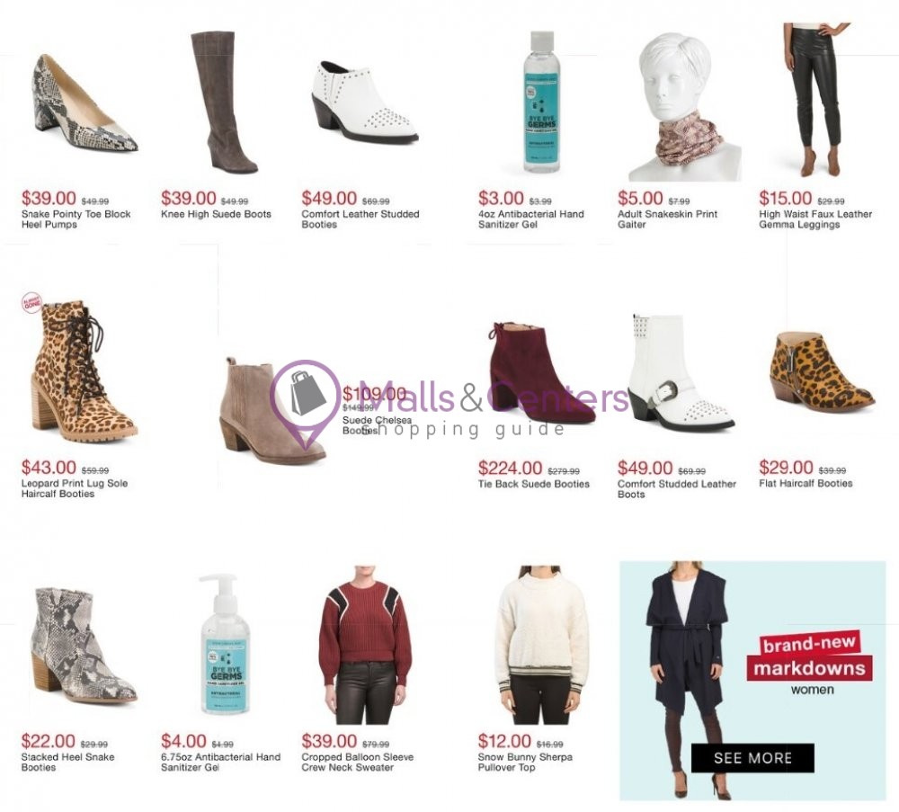 T.J.Maxx Weekly Ad - sales & flyers specials - MallsCenters