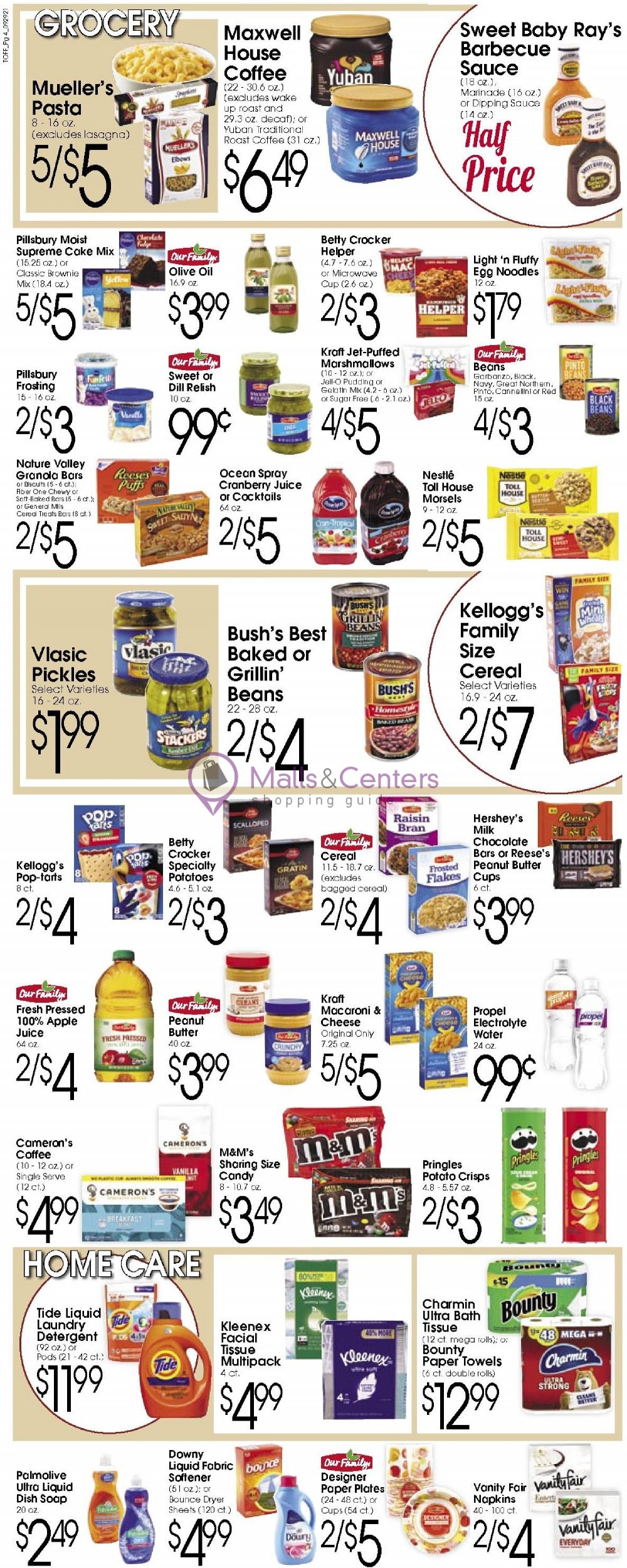 Tom's Food Markets Weekly Ad - sales & flyers specials - MallsCenters