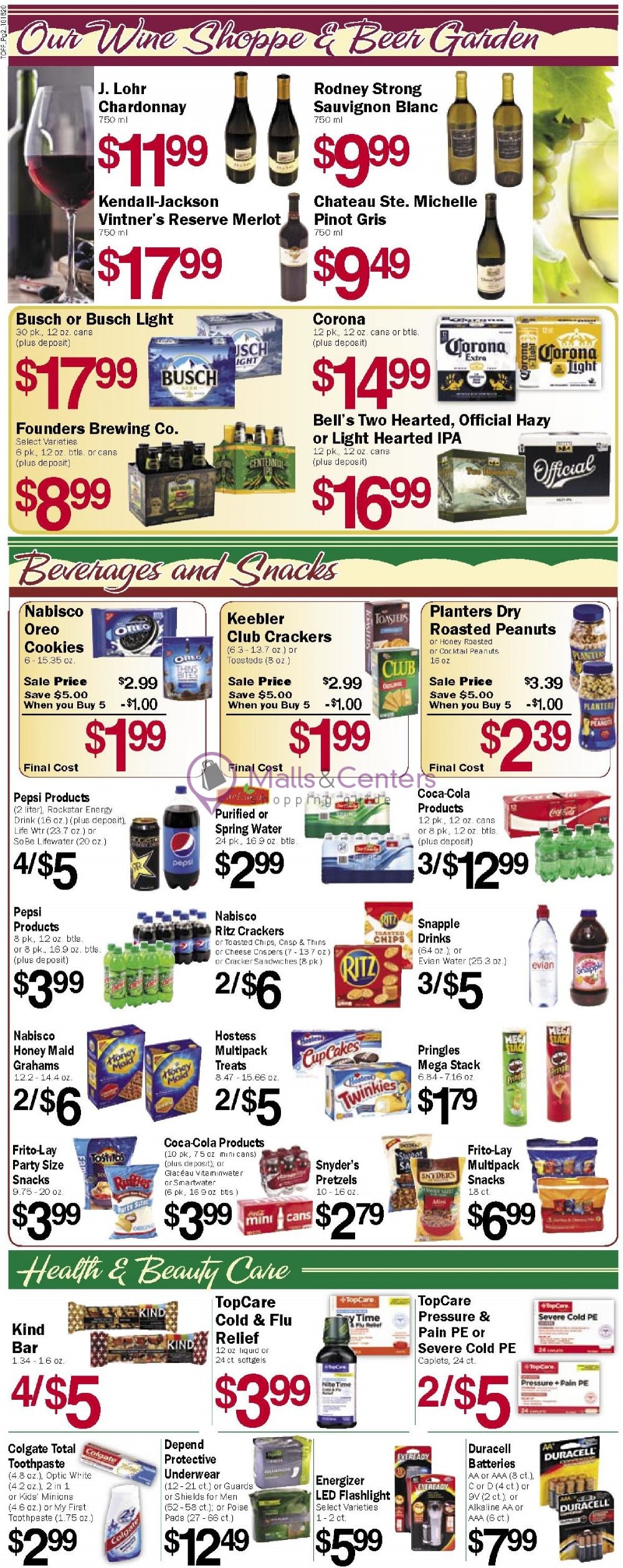 Tom's Food Markets Weekly Ad - sales & flyers specials - MallsCenters