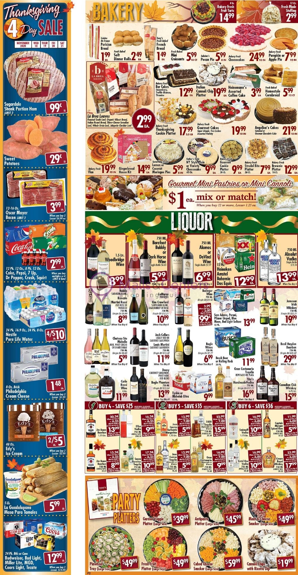Tony's Fresh Market Weekly Ad - sales & flyers specials - MallsCenters