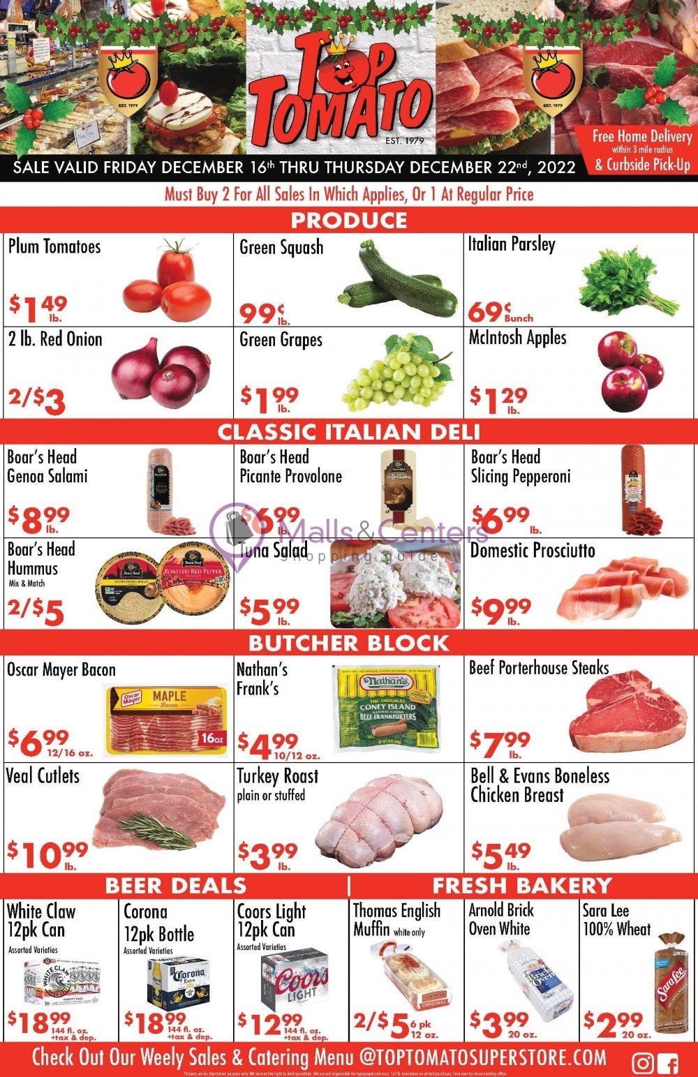 Top Tomato Super Store Weekly Ad - sales & flyers specials - MallsCenters