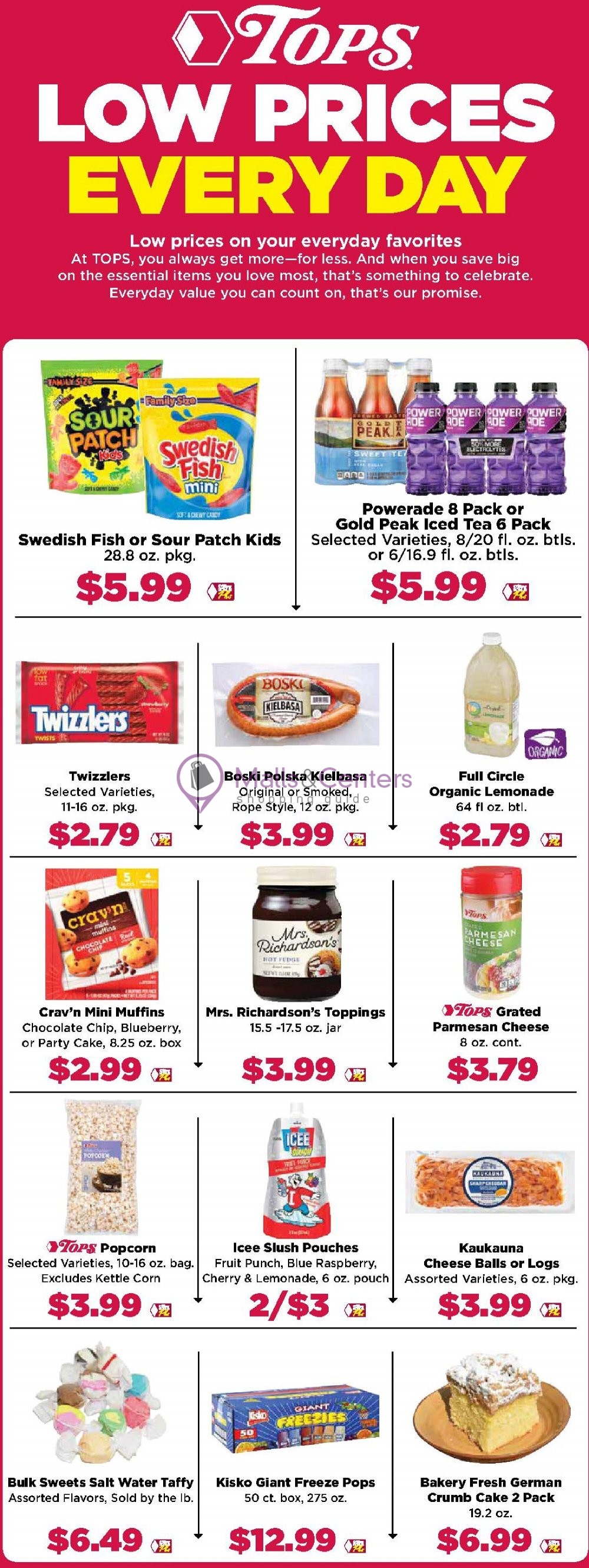 Tops Markets Weekly ad valid from 06/25/2023 to 07/01/2023 - MallsCenters