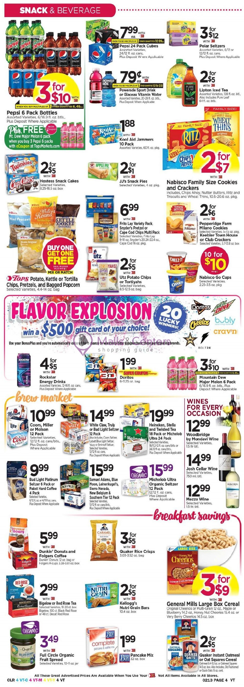 Tops Markets Weekly Ad - sales & flyers specials - MallsCenters