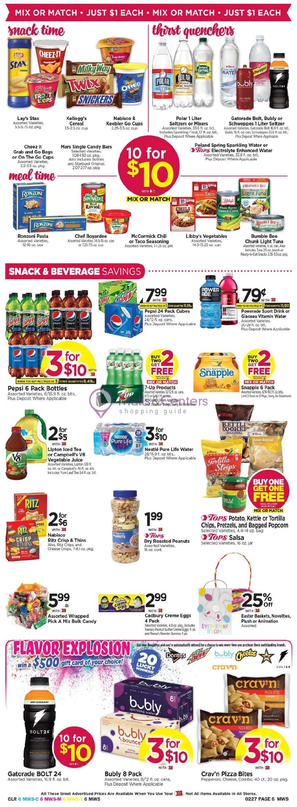 Tops Markets Weekly Ad - sales & flyers specials - MallsCenters