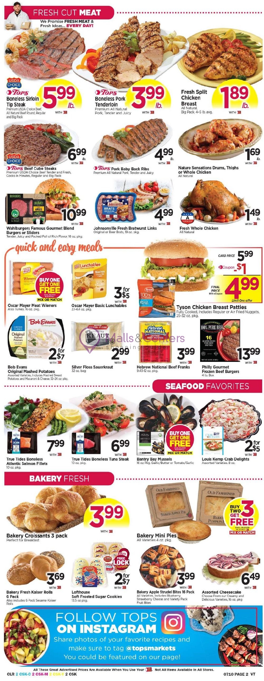 Tops Markets Weekly Ad - sales & flyers specials - MallsCenters