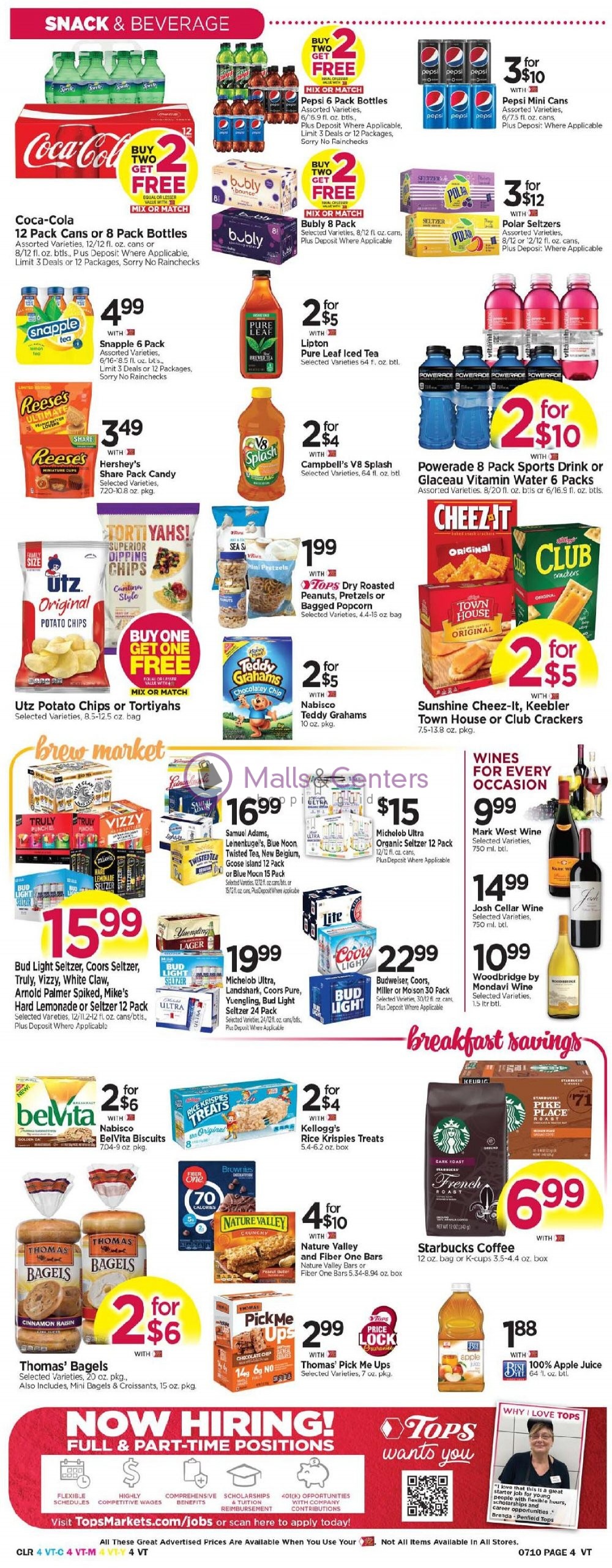 Tops Markets Weekly Ad - sales & flyers specials - MallsCenters