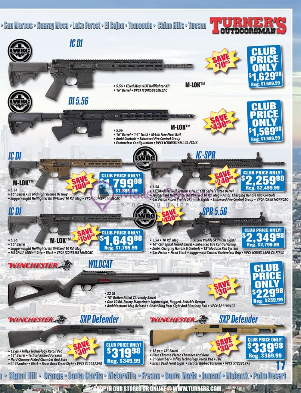 Turner's Outdoorsman Weekly Ad - sales & flyers specials - MallsCenters