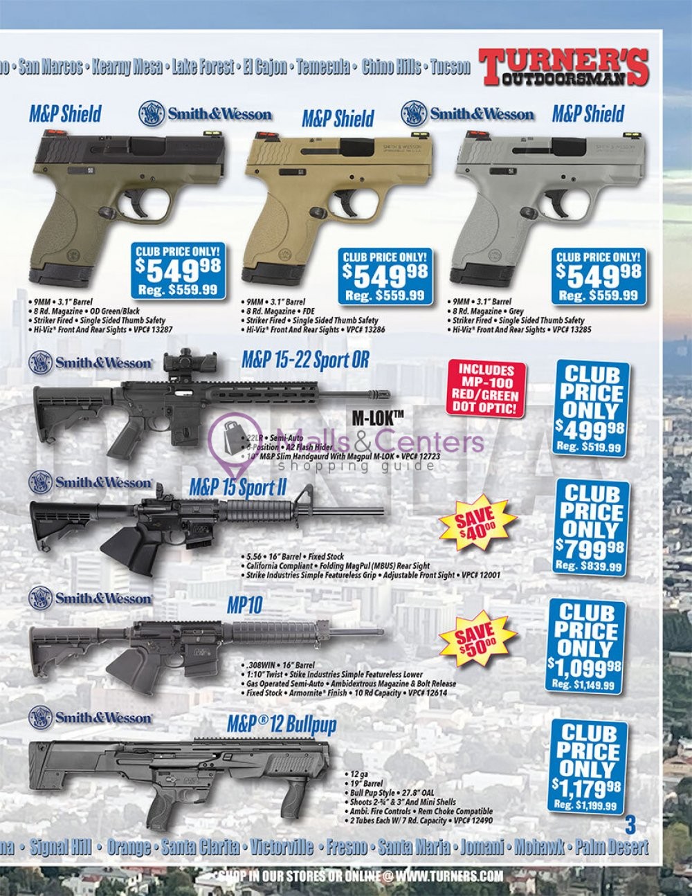 Turner's Outdoorsman Weekly Ad - sales & flyers specials - MallsCenters