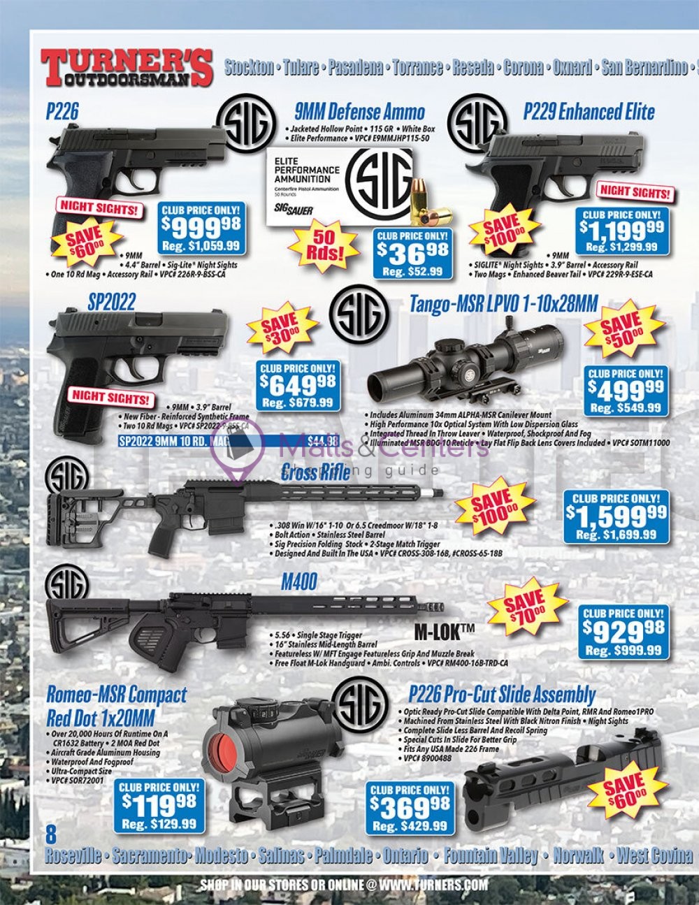 Turner's Outdoorsman Weekly Ad - sales & flyers specials - MallsCenters