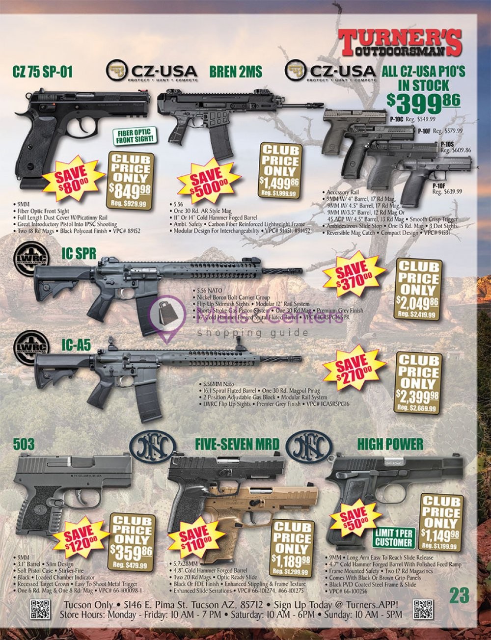Turner's Outdoorsman Weekly Ad - sales & flyers specials - MallsCenters