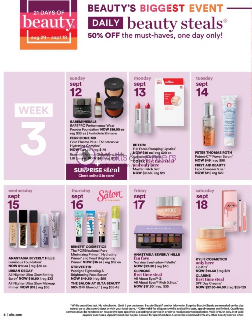 Ulta Beauty Weekly Ad - sales & flyers specials - MallsCenters