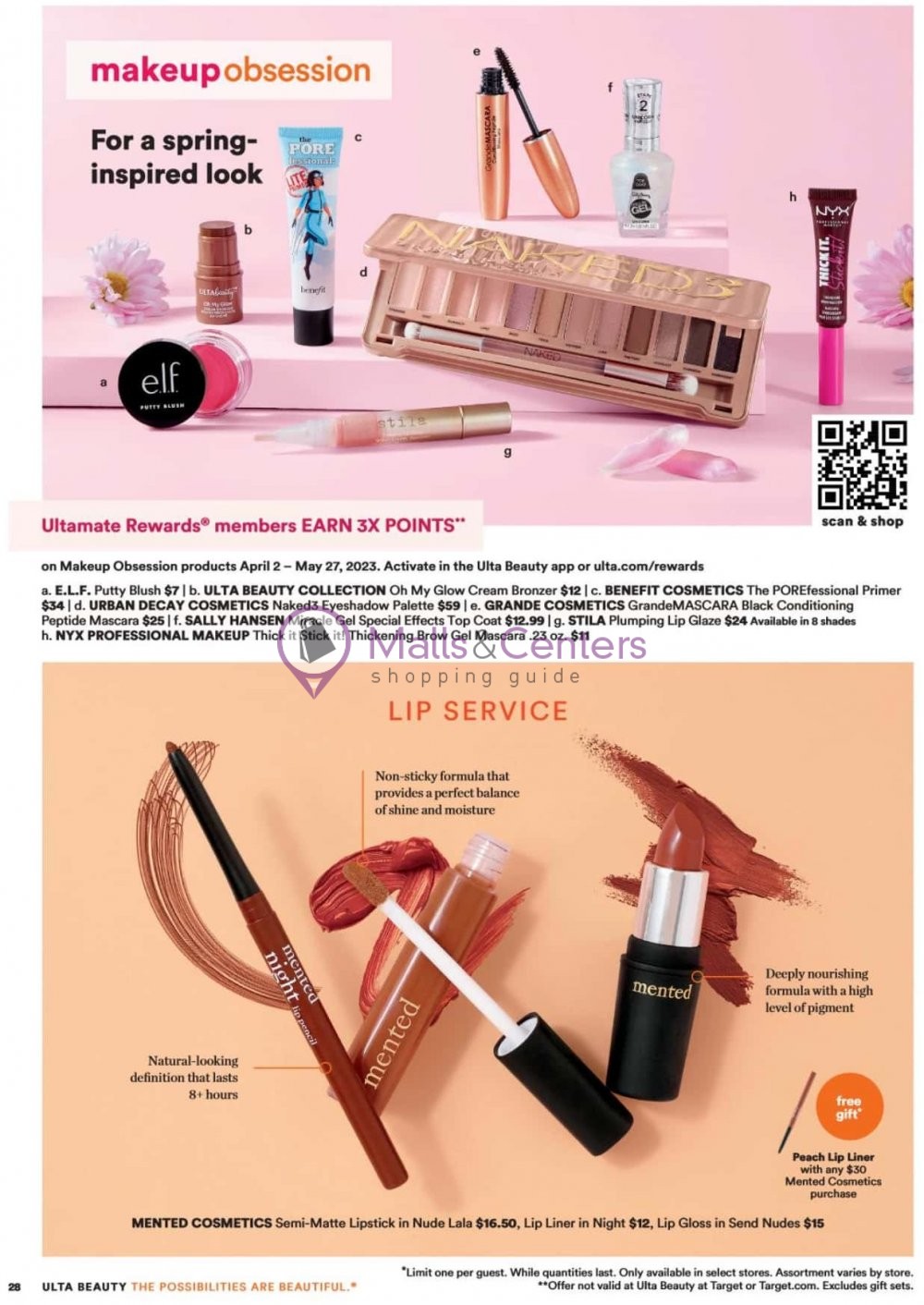 Ulta Beauty Weekly ad valid from 05/14/2023 to 06/03/2023 - MallsCenters