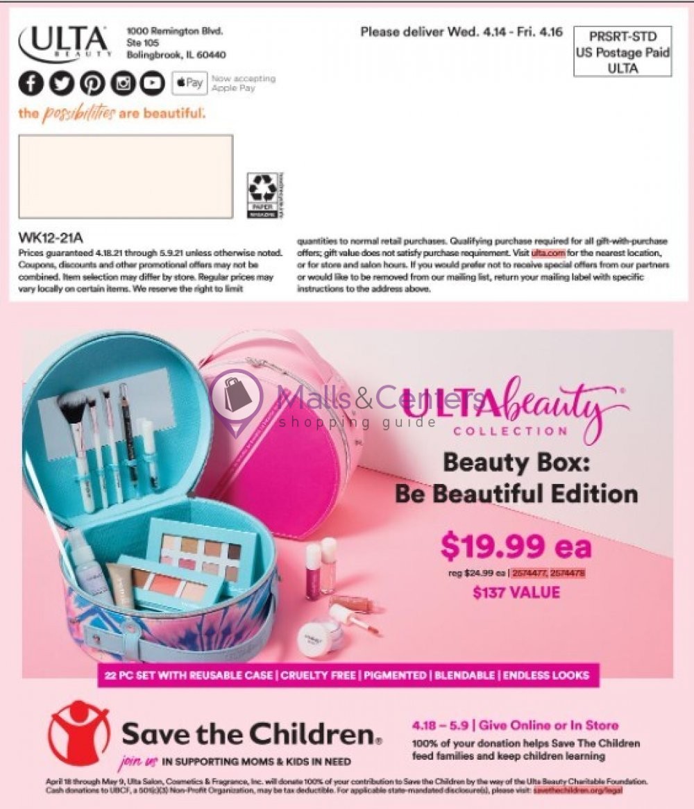 weekly ads Ulta Beauty - page 31 - mallscenters.com
