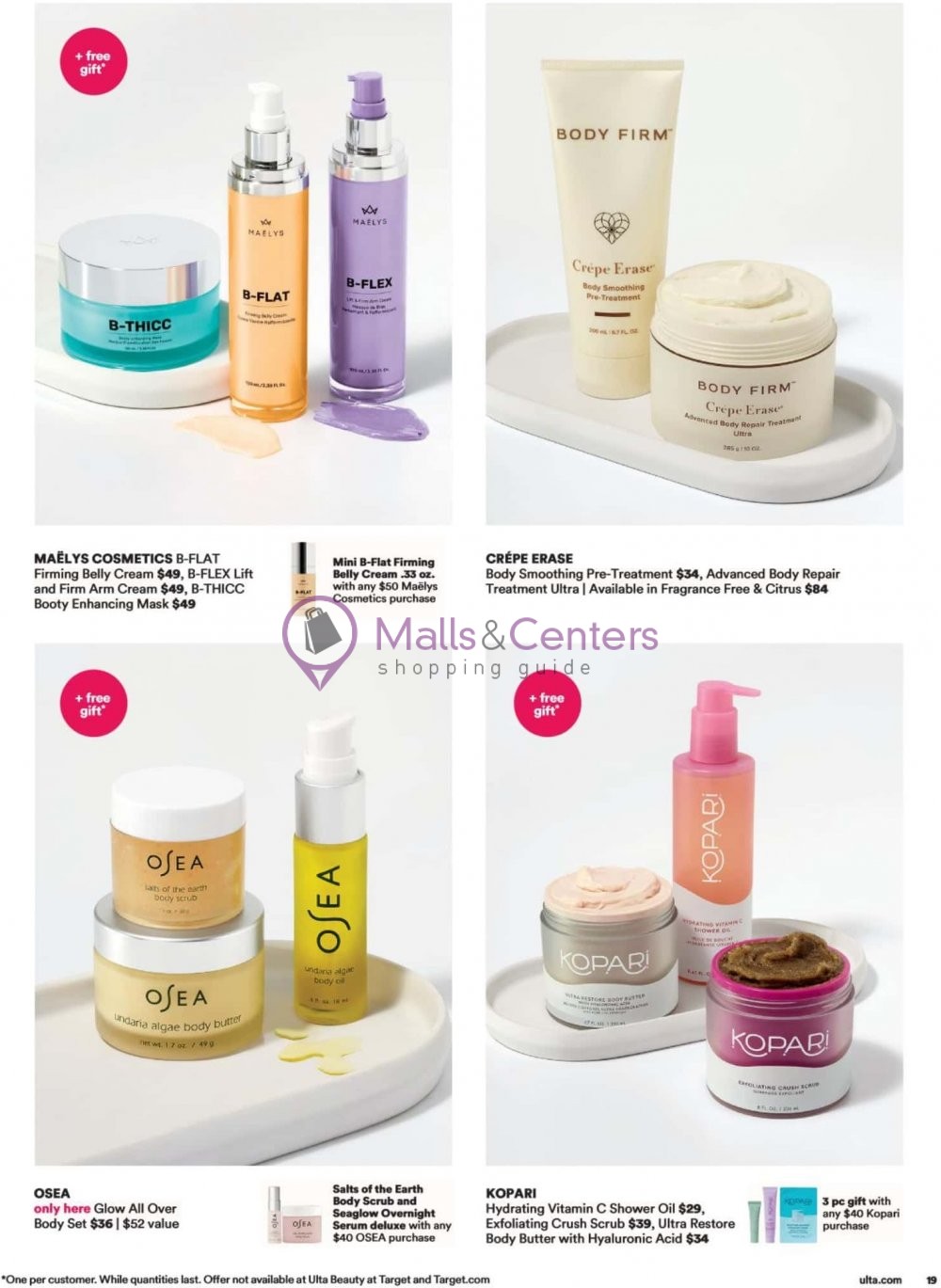 Ulta Beauty Weekly Ad - sales & flyers specials - MallsCenters