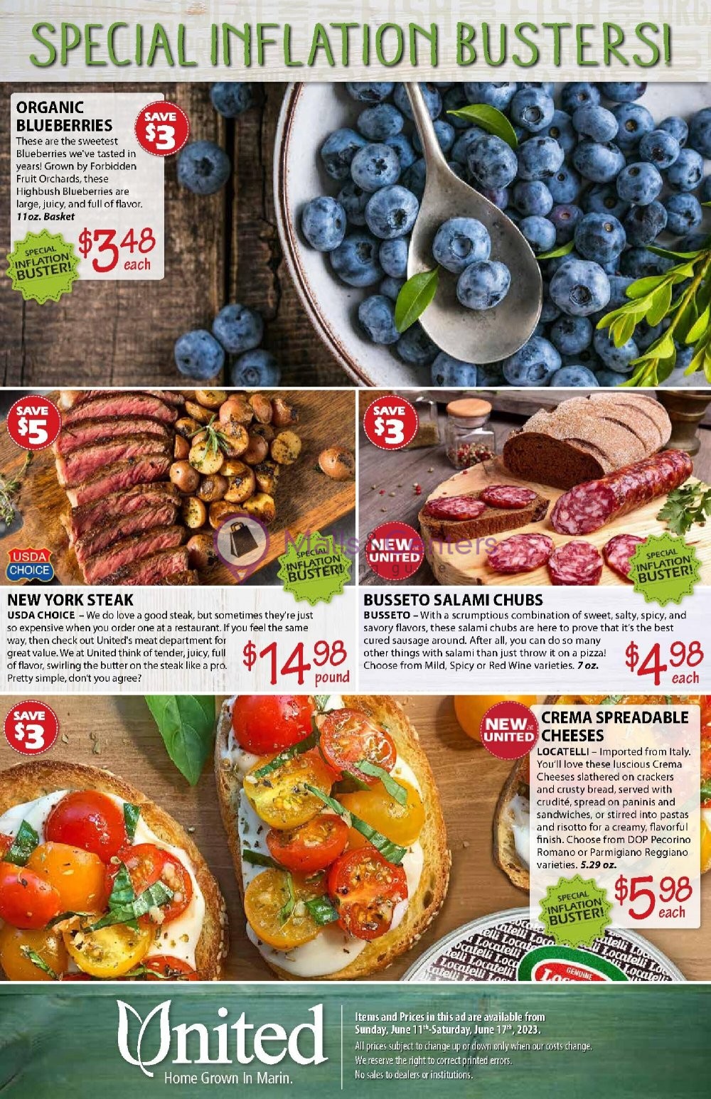 United Markets Weekly Ad - sales & flyers specials - MallsCenters