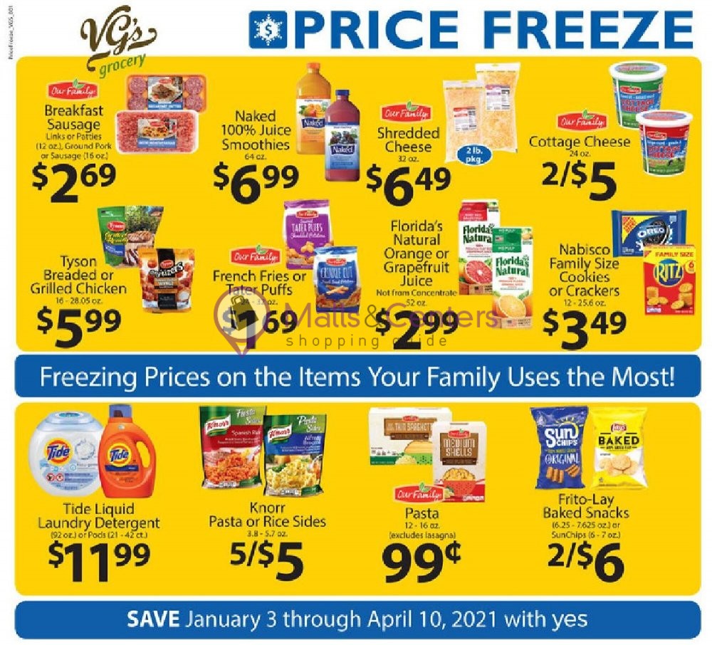 VG's Grocery Weekly Ad - sales & flyers specials - MallsCenters