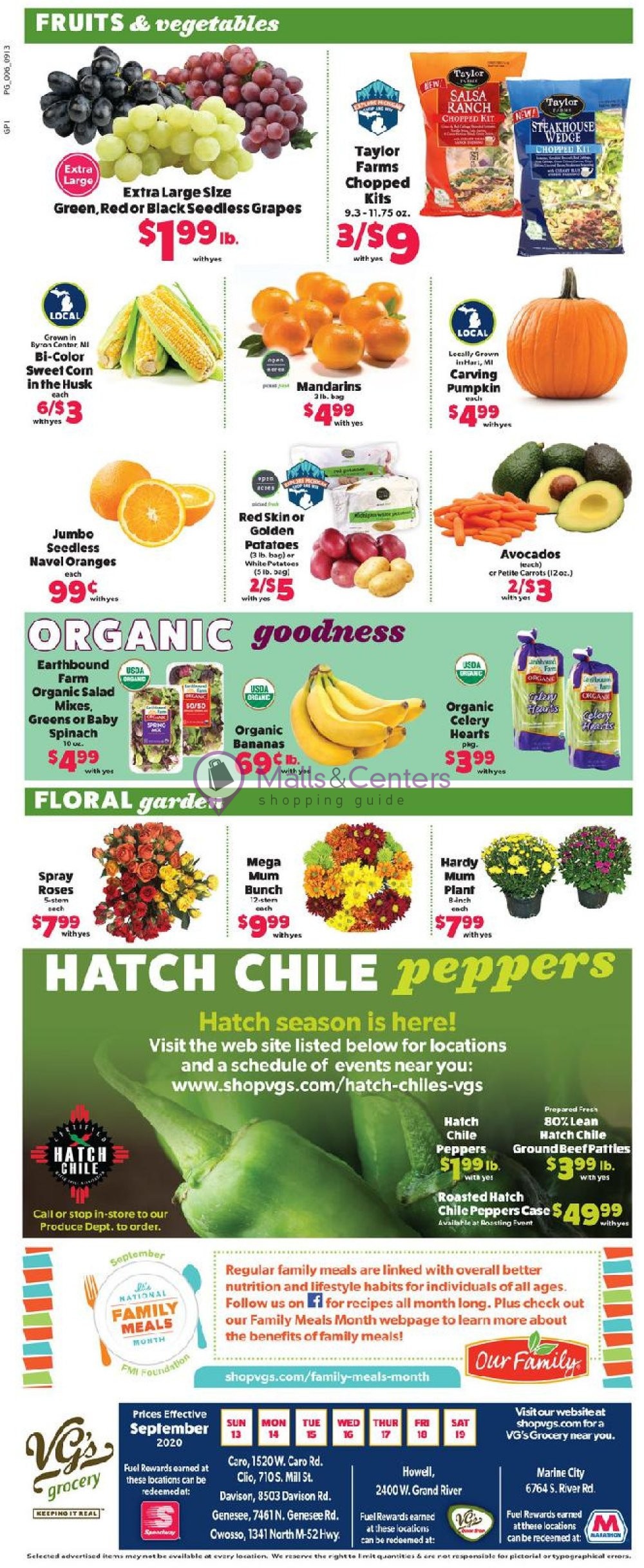 VG's Grocery Weekly Ad - sales & flyers specials - MallsCenters