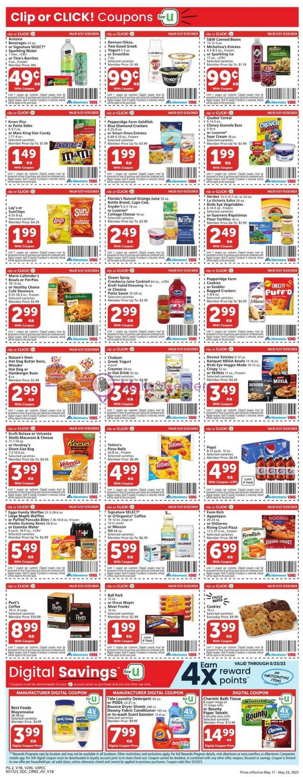 Vons Weekly Ad - sales & flyers specials - MallsCenters