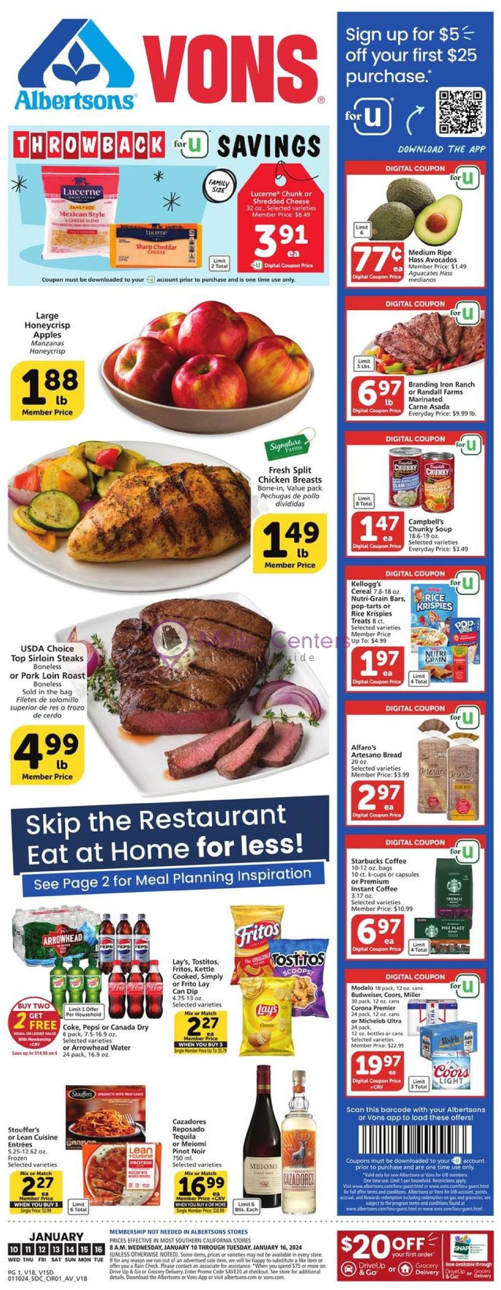 Vons Weekly Ad, from Wed, 1/10/2024 - sales & flyers specials ...