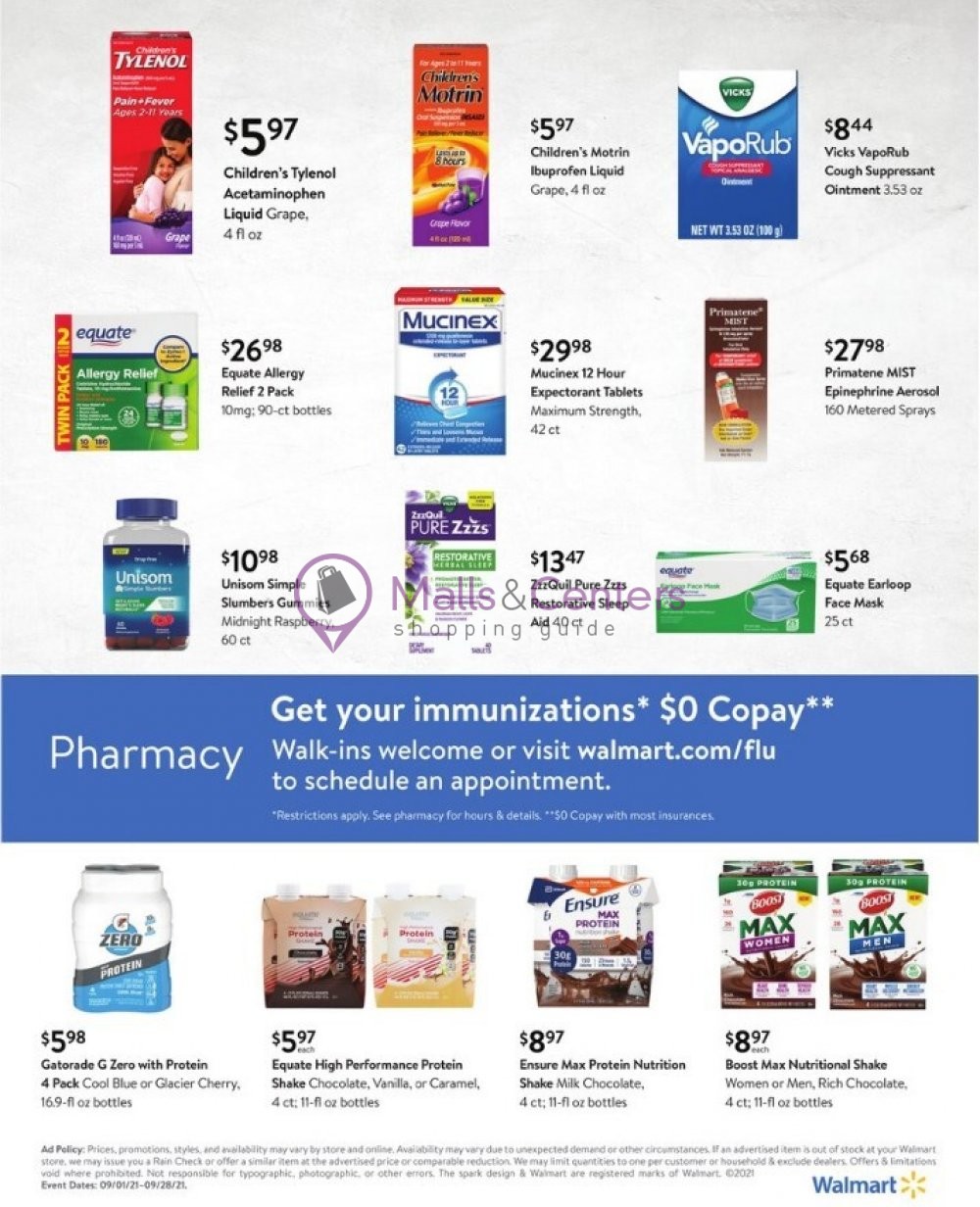 Walmart Weekly Ad - sales & flyers specials - MallsCenters