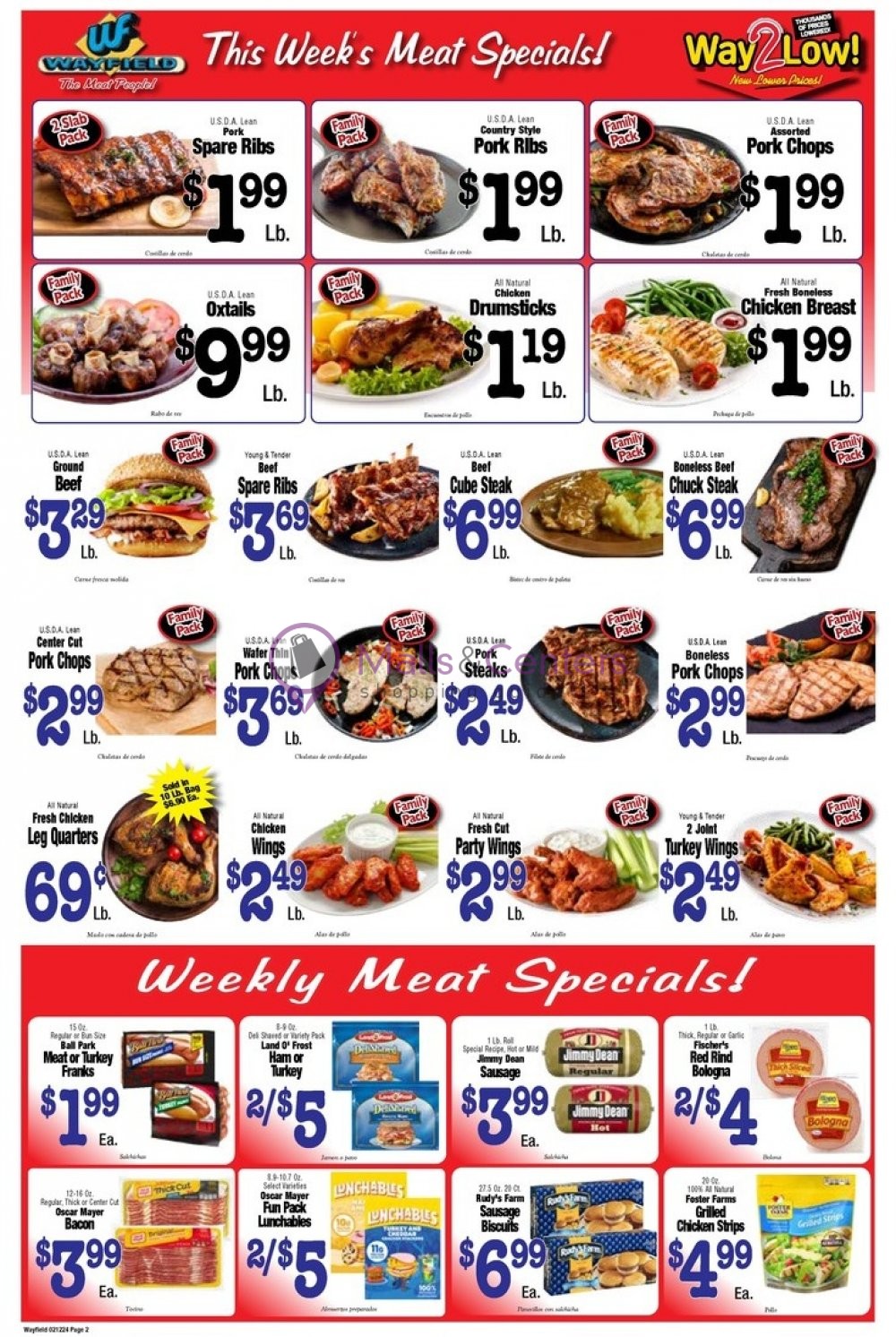 Wayfield Weekly ad valid from 02/12/2024 to 02/18/2024 - MallsCenters