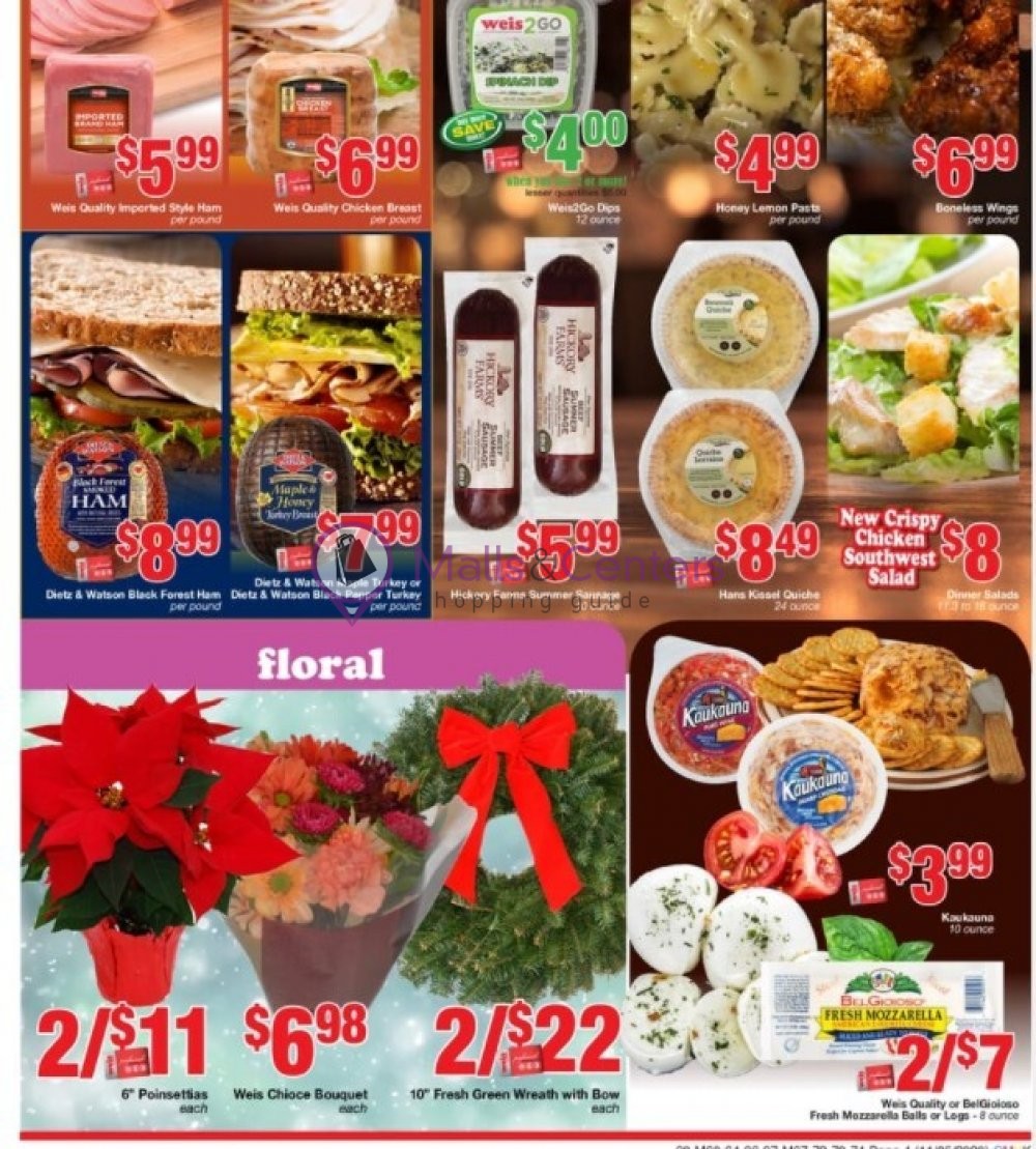 Weis Markets Weekly Ad - sales & flyers specials - MallsCenters