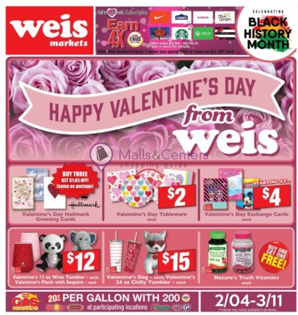 Weis Markets Weekly Ad - sales & flyers specials - MallsCenters