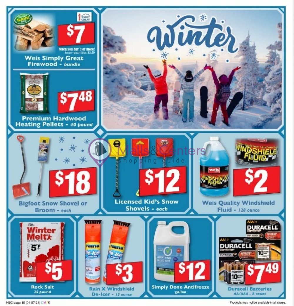 Weis Markets Weekly Ad - sales & flyers specials - MallsCenters