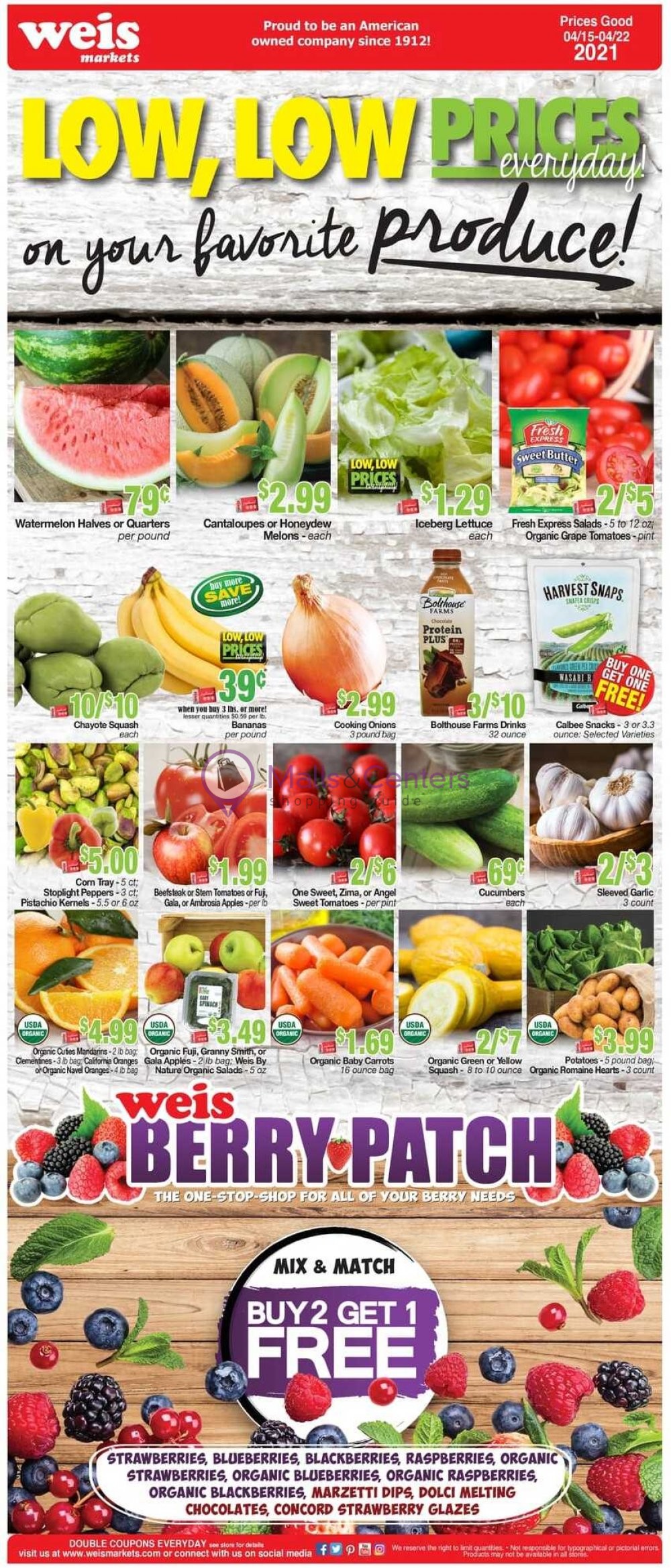 Weis Markets Weekly Ad - sales & flyers specials - MallsCenters