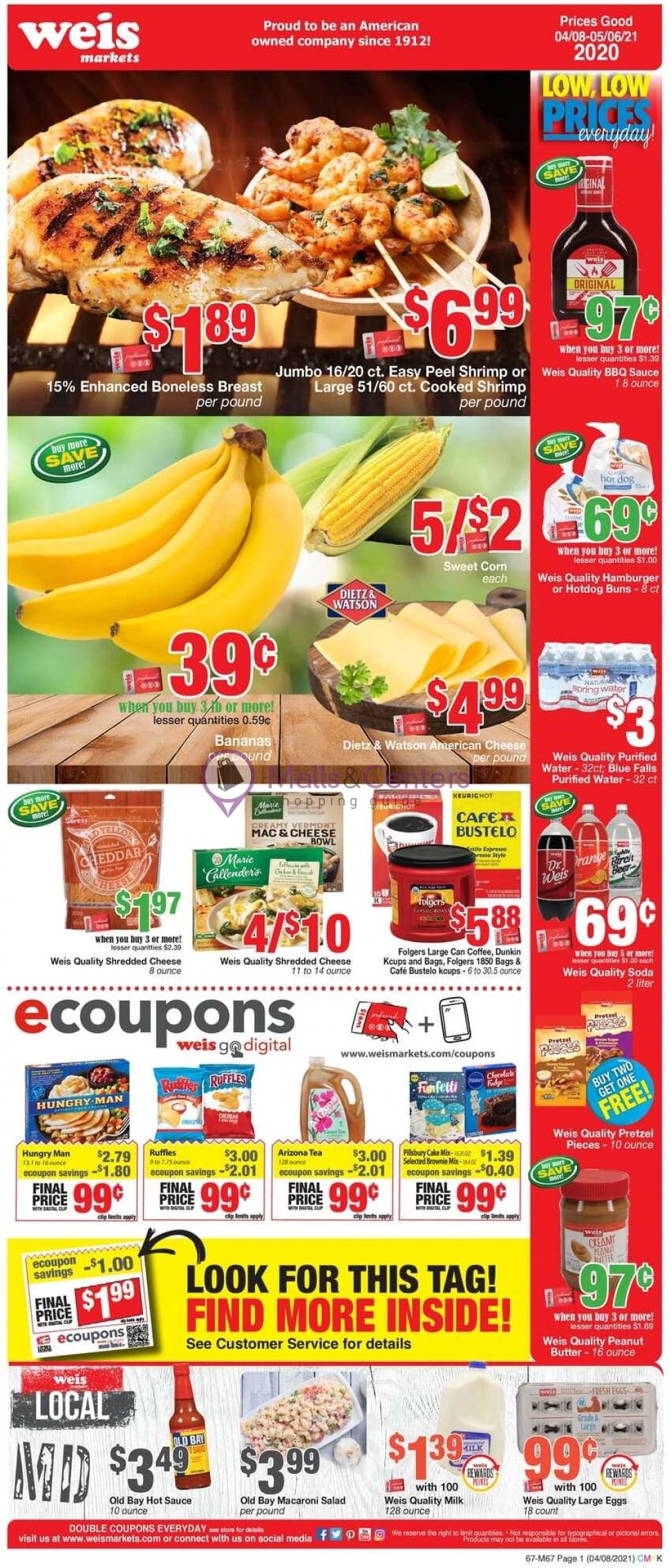 Weis Markets Weekly Ad - sales & flyers specials - MallsCenters