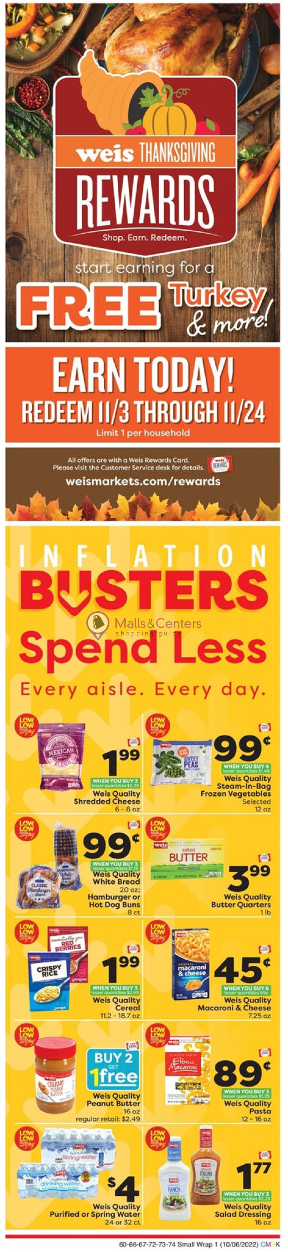 Weis Markets Weekly Ad - sales & flyers specials - MallsCenters