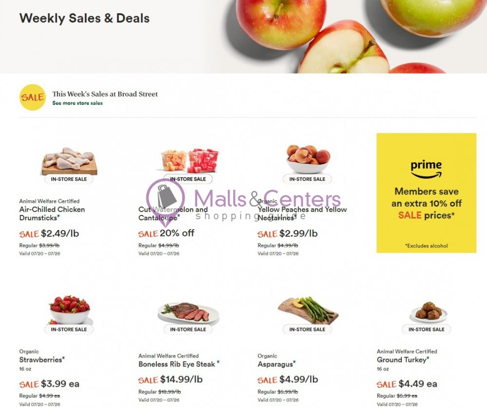 Whole Foods Market Weekly Ad - sales & flyers specials - MallsCenters