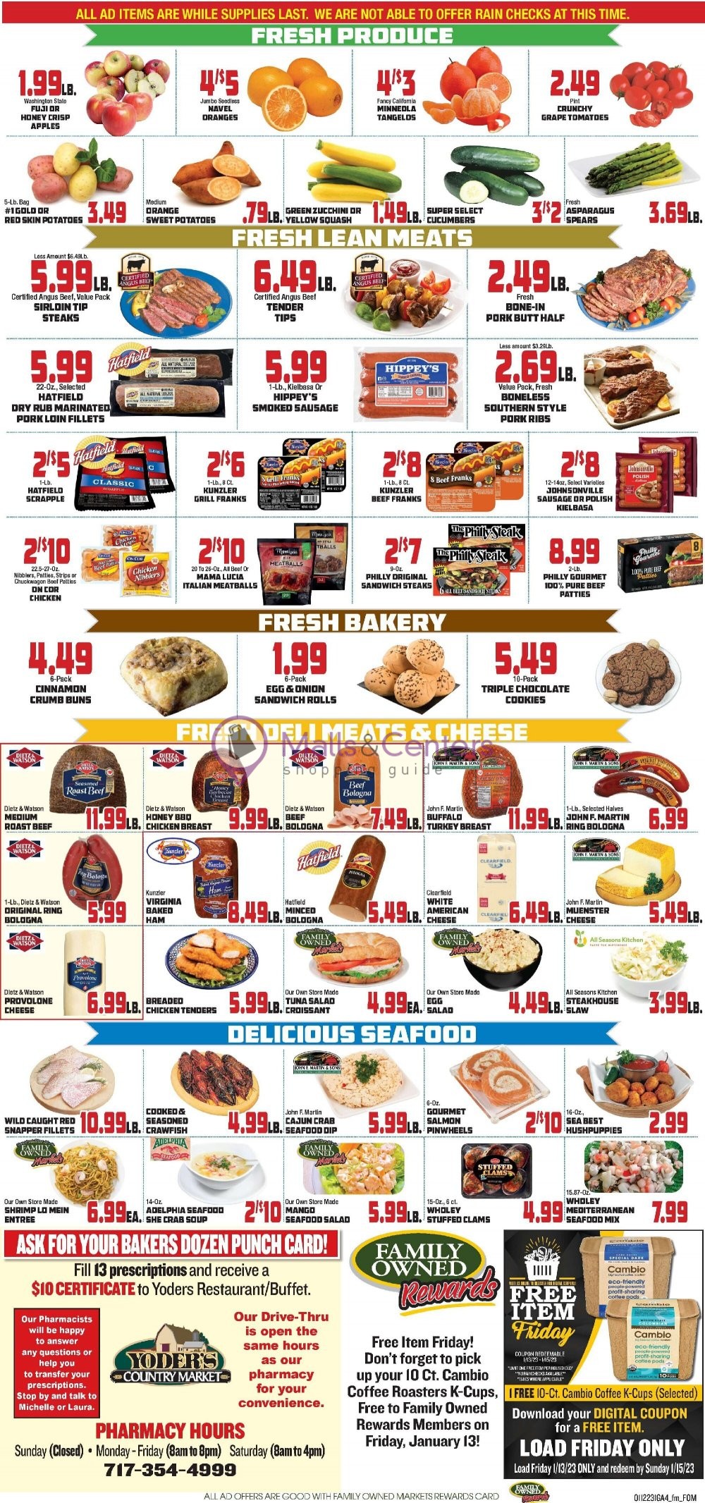 Yoder's Country Market Weekly Ad - sales & flyers specials - MallsCenters
