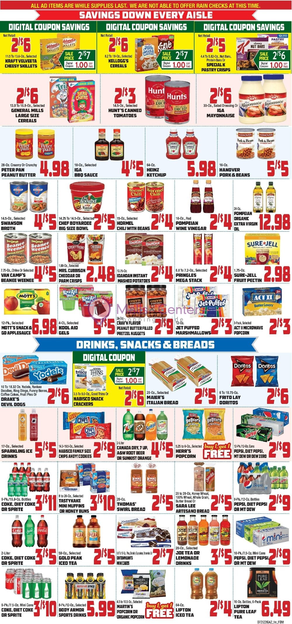 Yoder's Country Market Weekly Ad - sales & flyers specials - MallsCenters