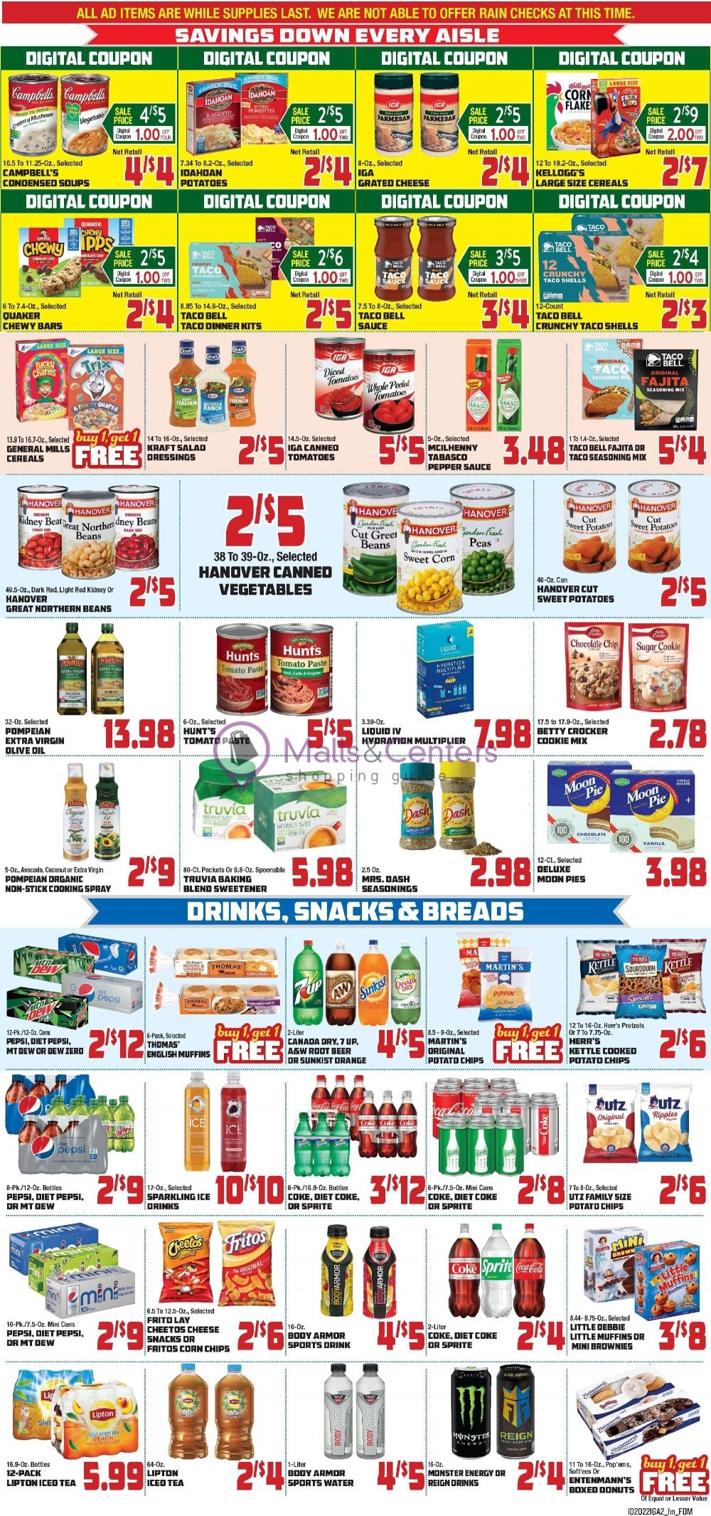Yoder's Country Market Weekly Ad - sales & flyers specials - MallsCenters